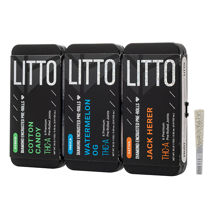 Litto THCA Diamonds Pre Roll 5ct